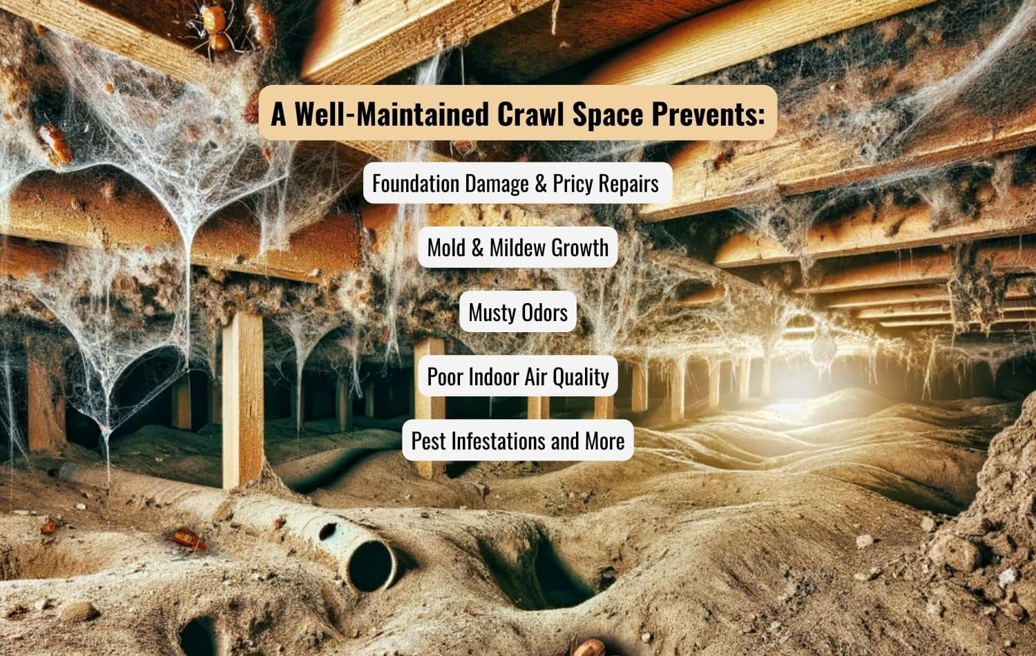 Crawl Space Cleaning Tips and How to Know It's Time - Buckeye Basement ...